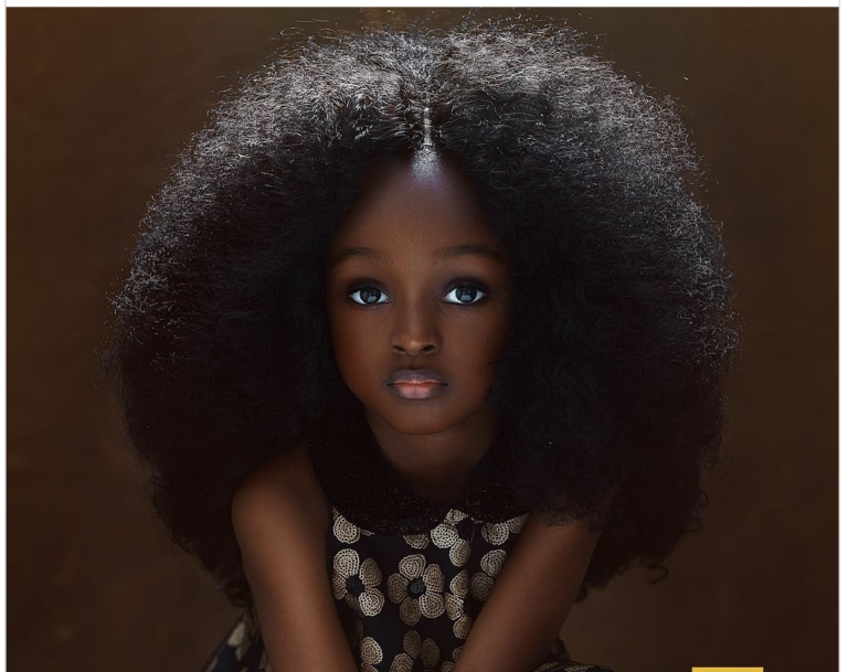 Ontmoet het 5-jarige meisje dat wordt beschouwd als het "mooiste meisje ter wereld"