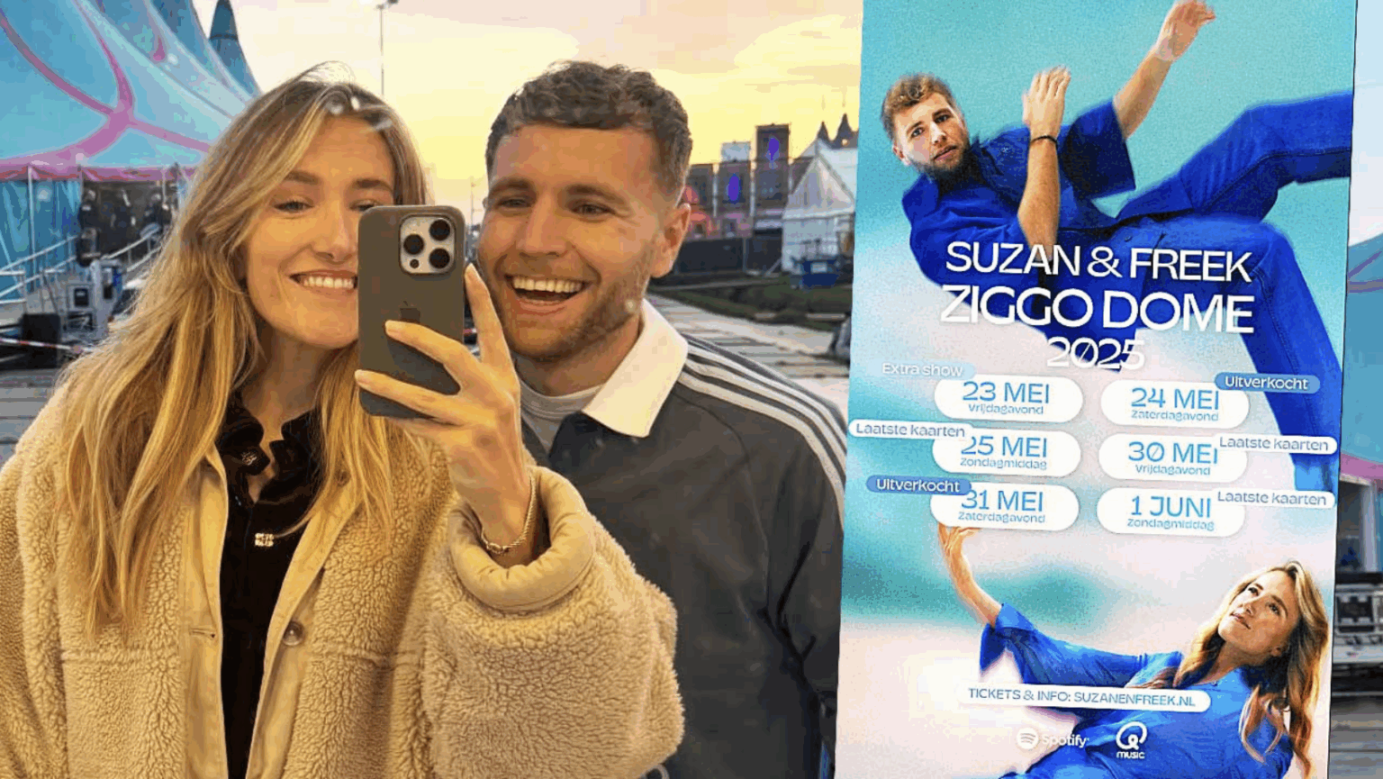 Suzan & Freek kondigen verrassend Ziggo Dome-concert aan: fans reageren dolblij