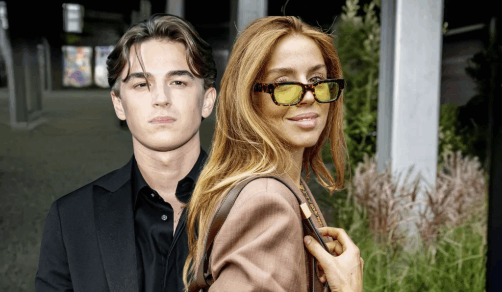 Beelden tonen Alexia en Antoon samen in hotel